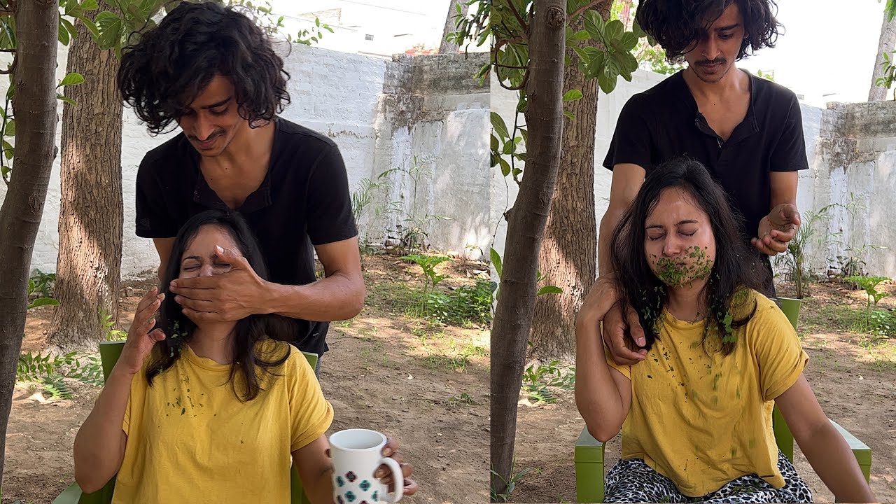 Pooja ko neem khila diya 😂😂 - YouTube