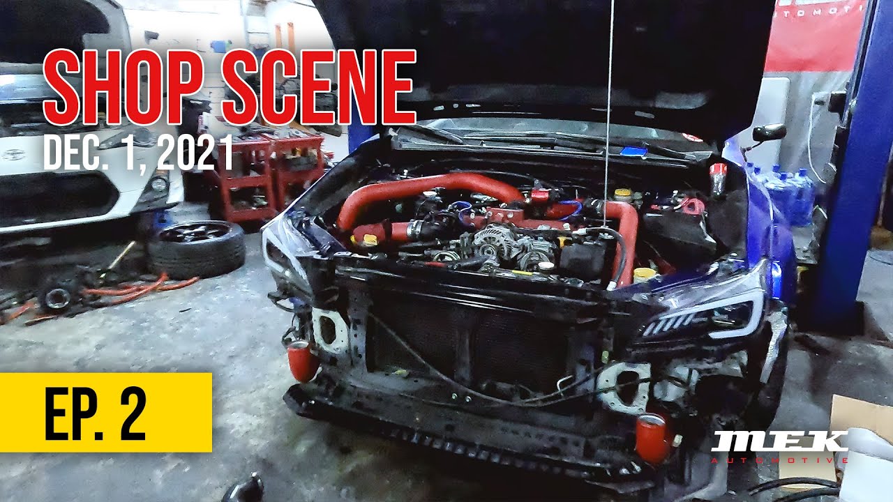 SHOP SCENE EP 2 MORE STI BUILDS!! - YouTube