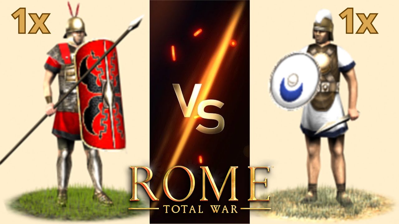 Can Triarii Beat Iberian Infantry in OG Rome and Rome Remastered: Total ...