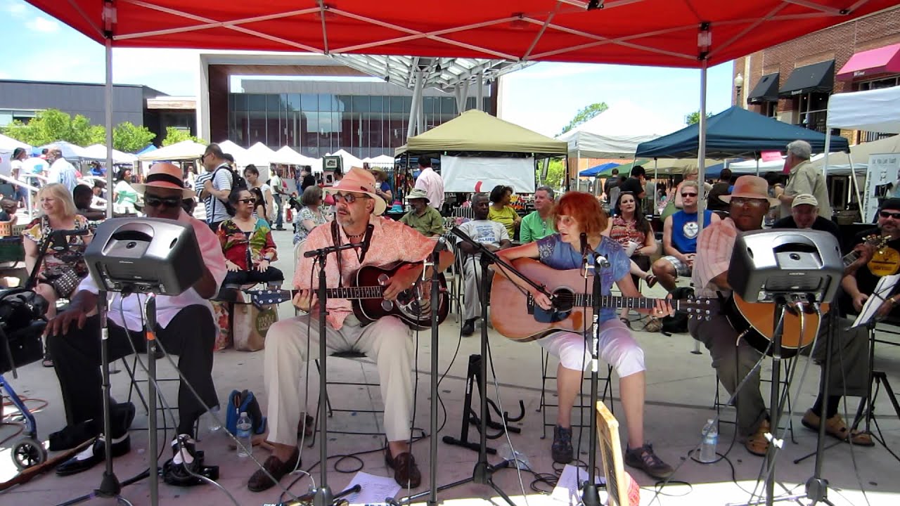 The Archie Edwards Blues Ensemble at the Silver Spring Blues Festival ...