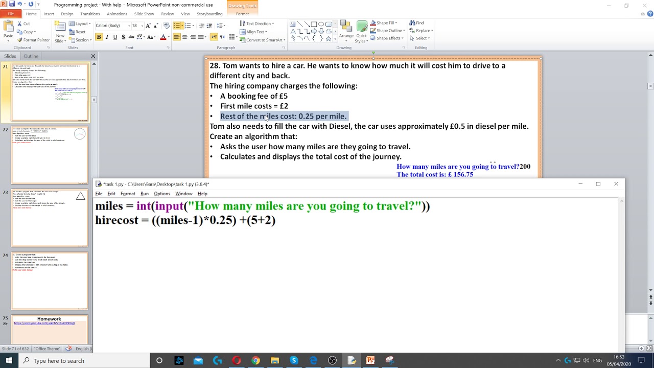 Task 28 - Arithmetic Operators - YouTube