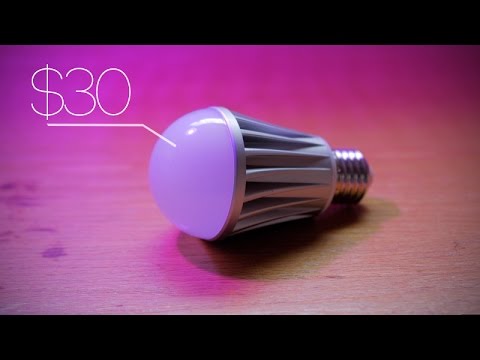 LED MULTICOLOR LIGHT BULB | Flux Bluetooth Smart Bulb - Review In Under ...