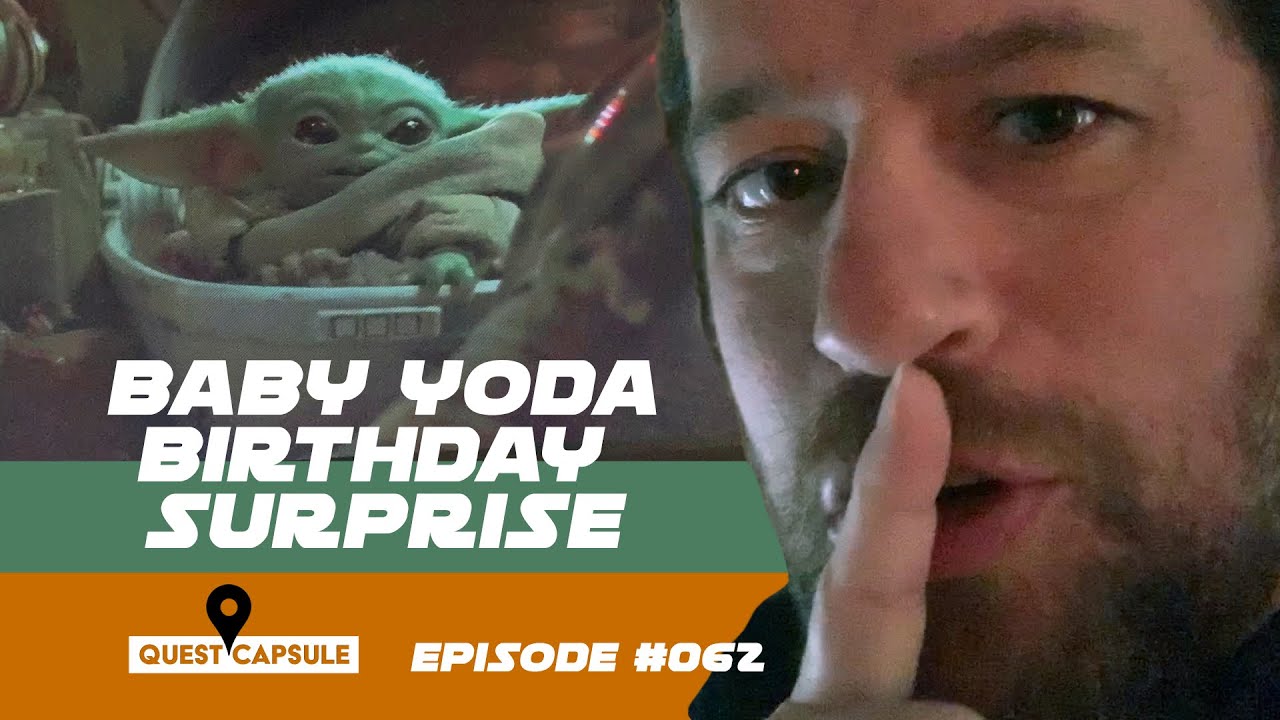 Baby Yoda Birthday Surprise - Birthday Prank - YouTube