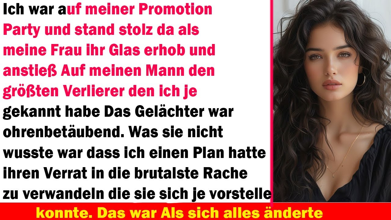 Bei meiner Beförderung erhob meine Frau das Glas und rief: „Auf meinen ...