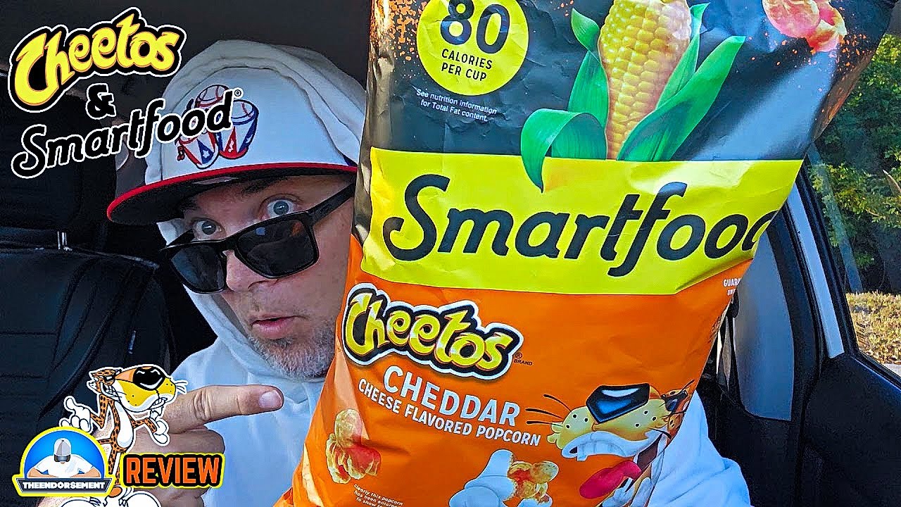 Smartfood® Cheetos® Cheddar Popcorn Review! 🤓🧀🍿 | Perfect Match ...