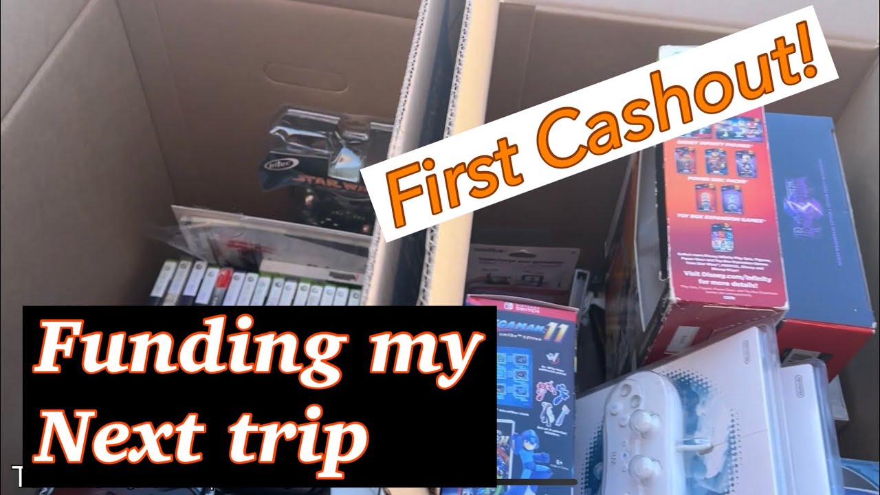 🇺🇸 First Cashout: Retro Video Games Bankroll My Next Epic Trip! - YouTube
