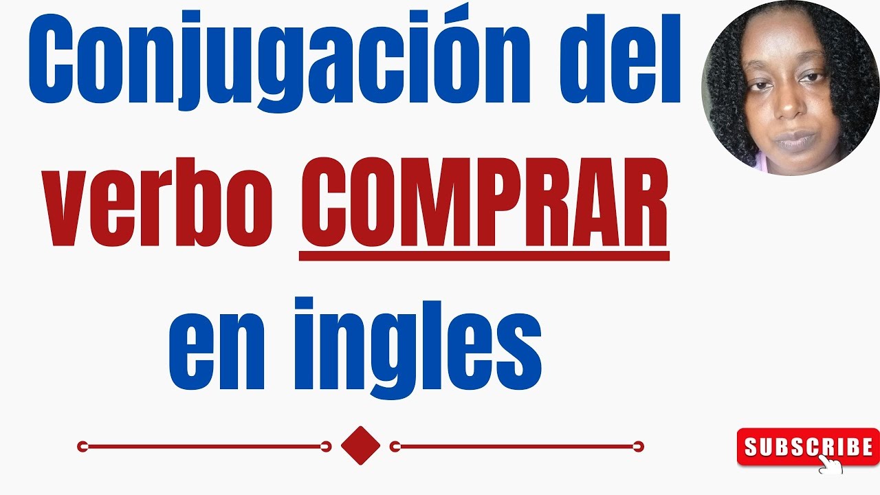 Verbo COMPRAR en inglés. lecciones de inglés, clases inglés, inglés ...