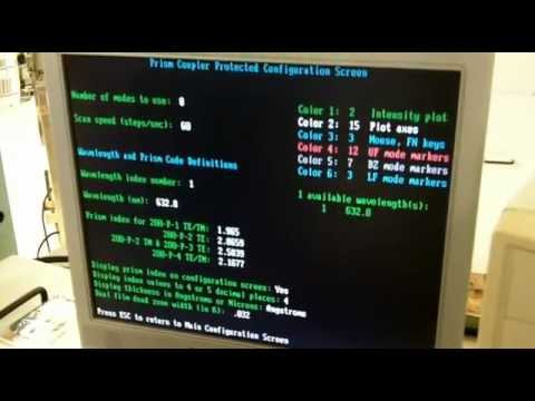 Metricon 2010 Prism Coupler Test Sequence - YouTube
