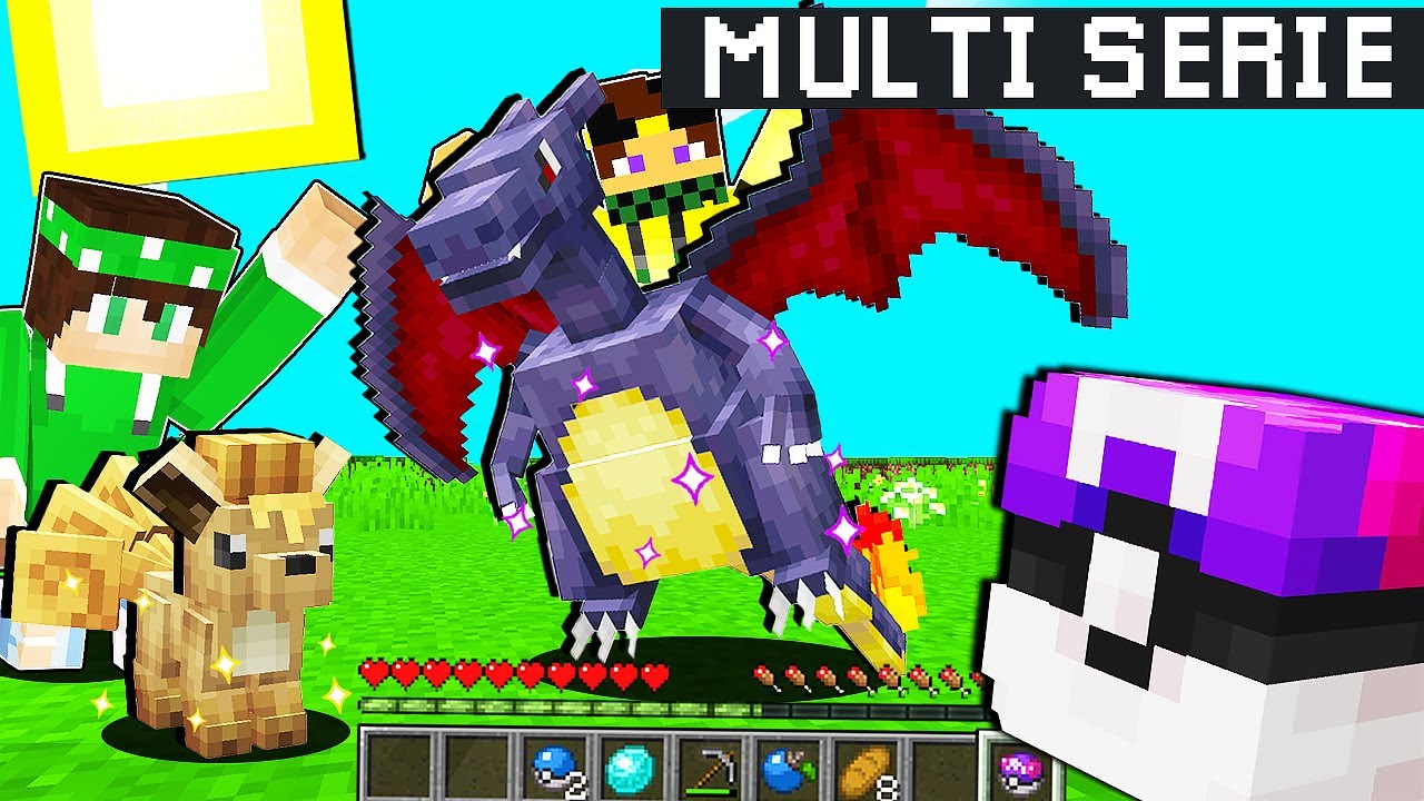 EVOLVIAMO I POKEMON SHINY COI MIEI AMICI!! - Minecraft MULTIPIXELMON ...