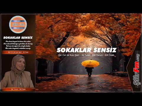 Sokaklar Sensiz | Yorum - Elif Özallı | Şiir Fm' de Ayın Şairi - Ali Tuluk