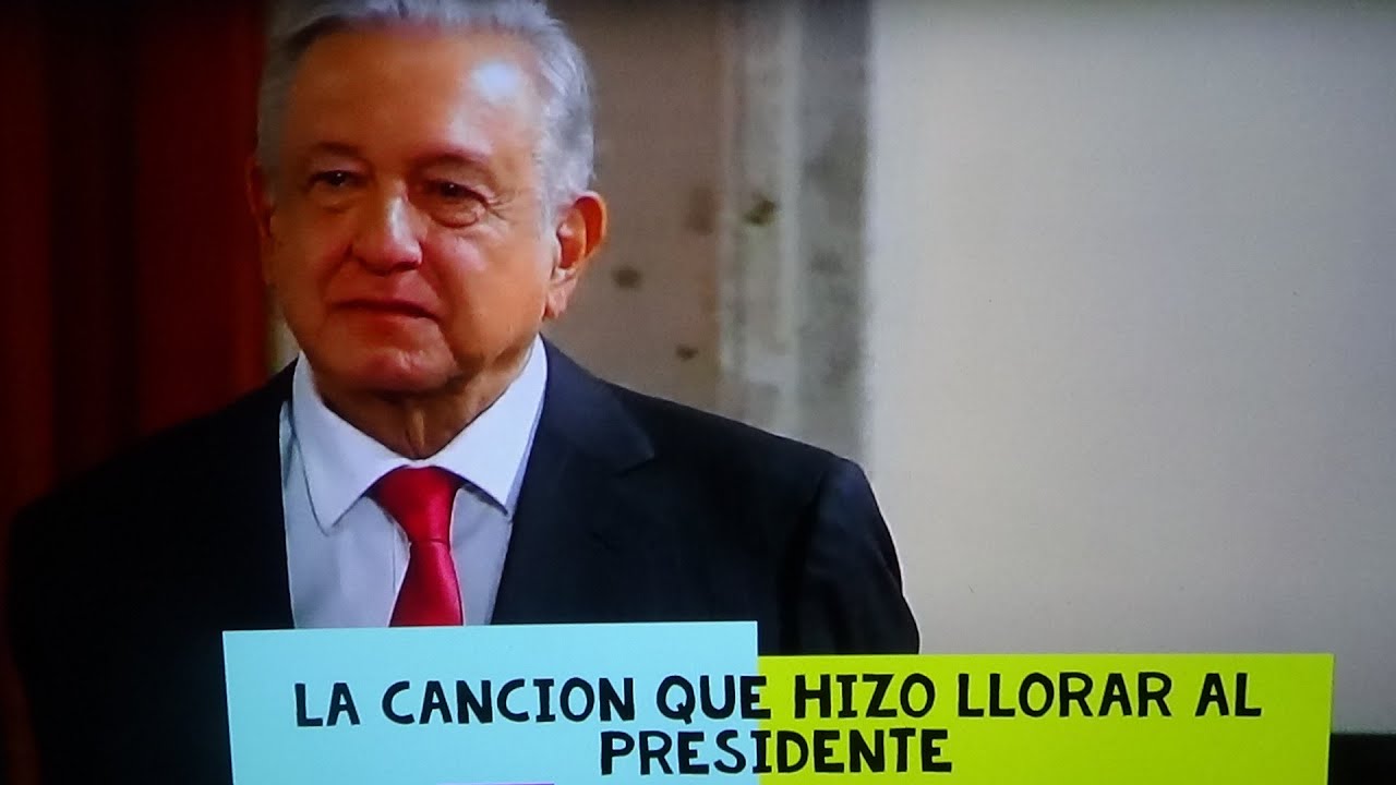 LA CANCION QUE HIZO LLORAR AL PRESIDENTE - YouTube