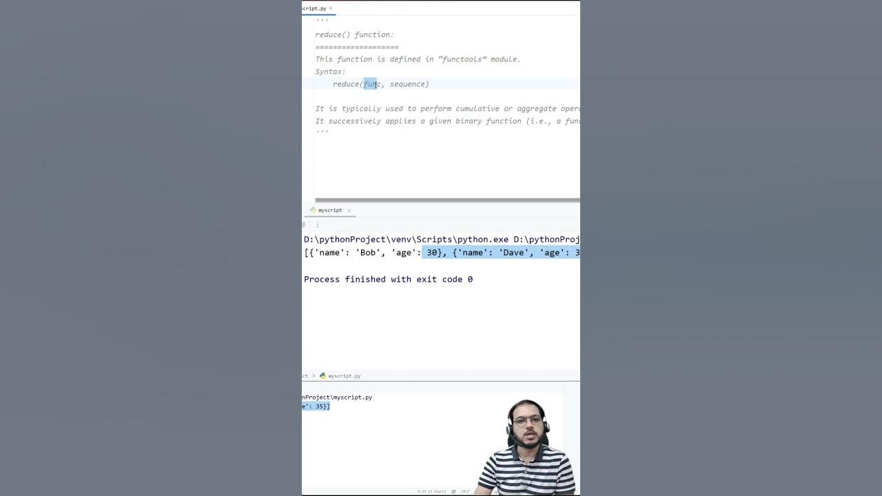 Reduce Function In Python Codewithdaneyal Coding Datastructuresandalgorithmsinpython Youtube 