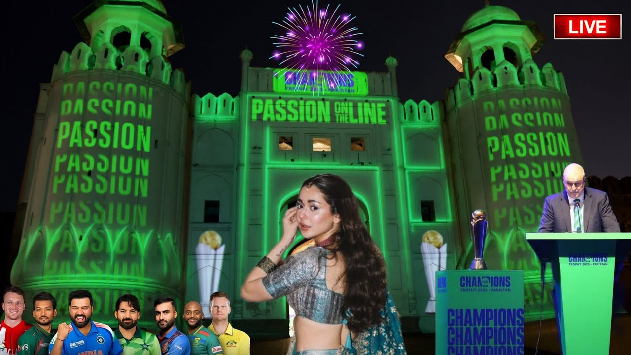 Watch : Champion's Trophy 2025 Opening Ceremony Live | CT 2025 Opening ...