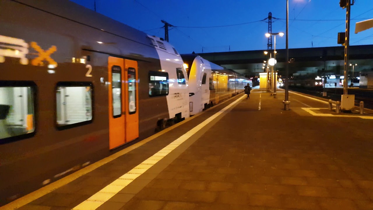 RRX RE 11 nach Kassel-Wilhelmshöhe in Düsseldorf Hbf - YouTube