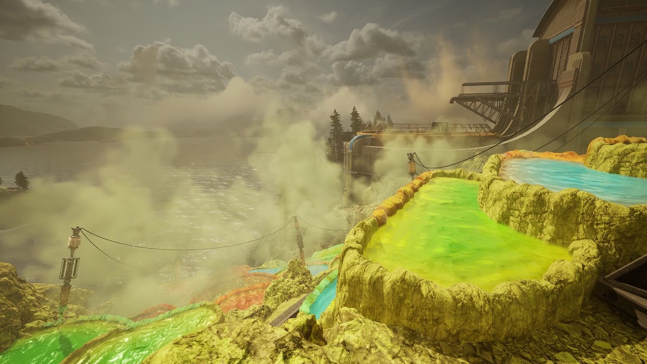 FIRMAMENT 🎧 Ambience 1hr - Juleston Sulfur Pools - YouTube