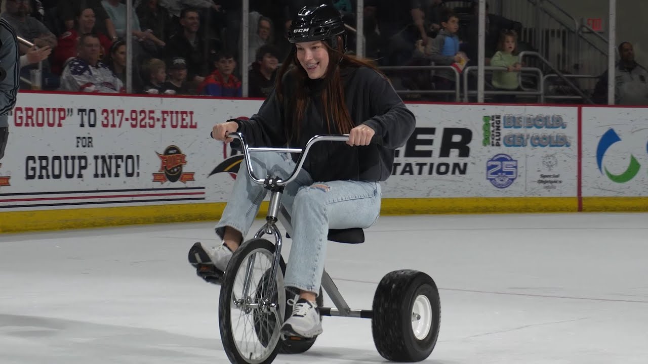 USAC Tricycle Race on Ice! (March 15, 2024) - YouTube