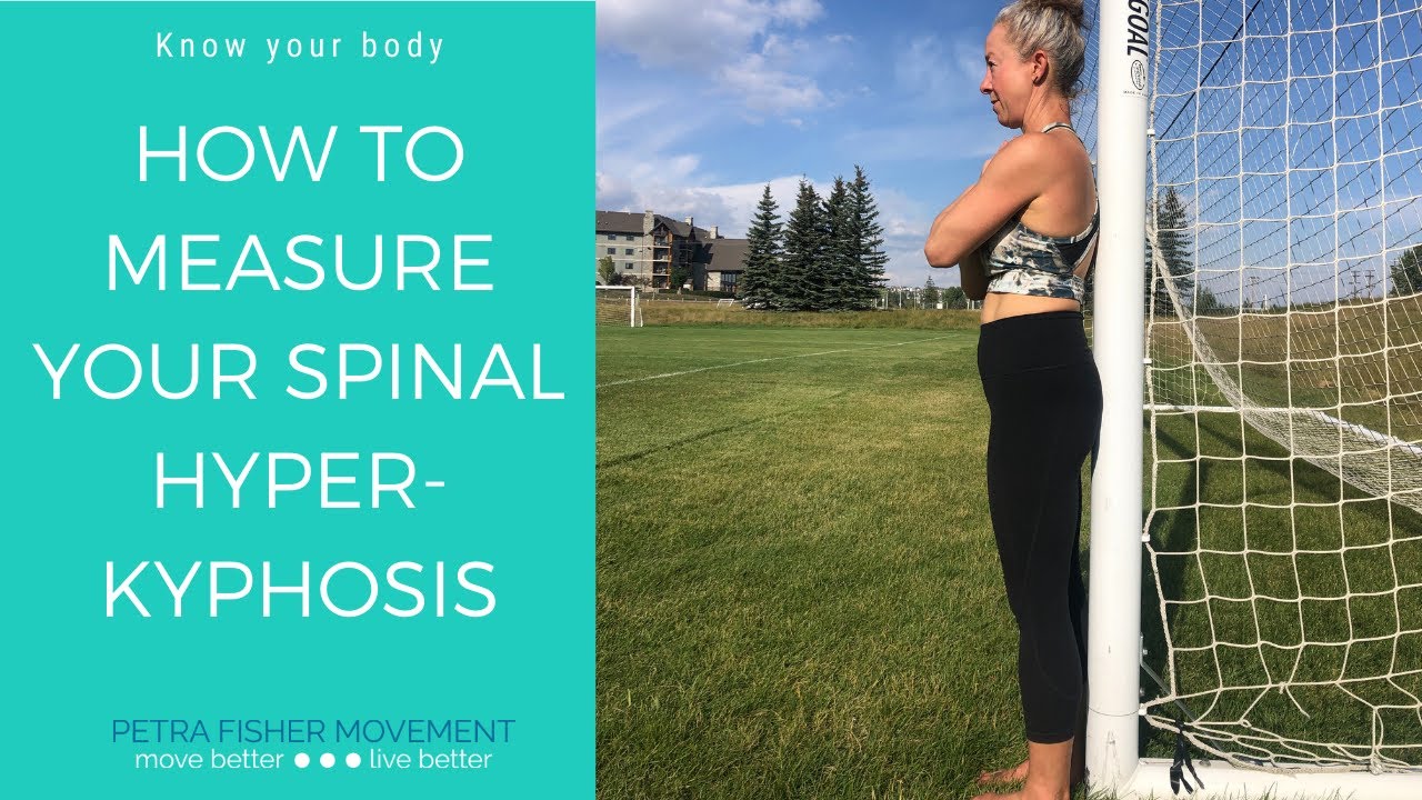 How To Measure Your Spinal Hyperkyphosis - YouTube