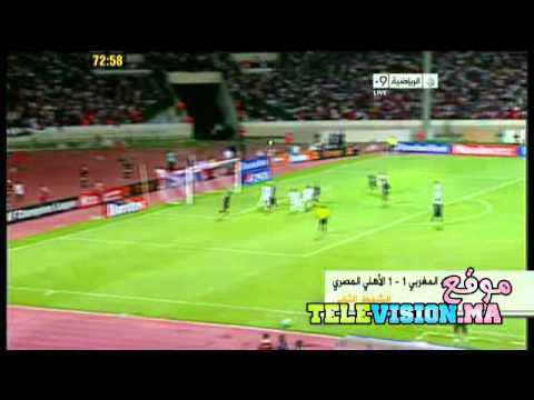 WAC vs AHLY [1-1] 11/09/2011- CAF - الوداد ضد الأهلي - YouTube