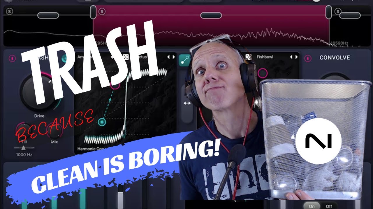 All New TRASH Plugin from iZotope by Native Instruments [demo] - YouTube