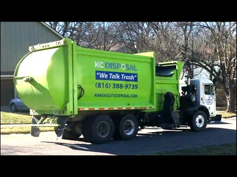 Garbage Trucks-Waste Management, Republic Services, KC Disposal and ...