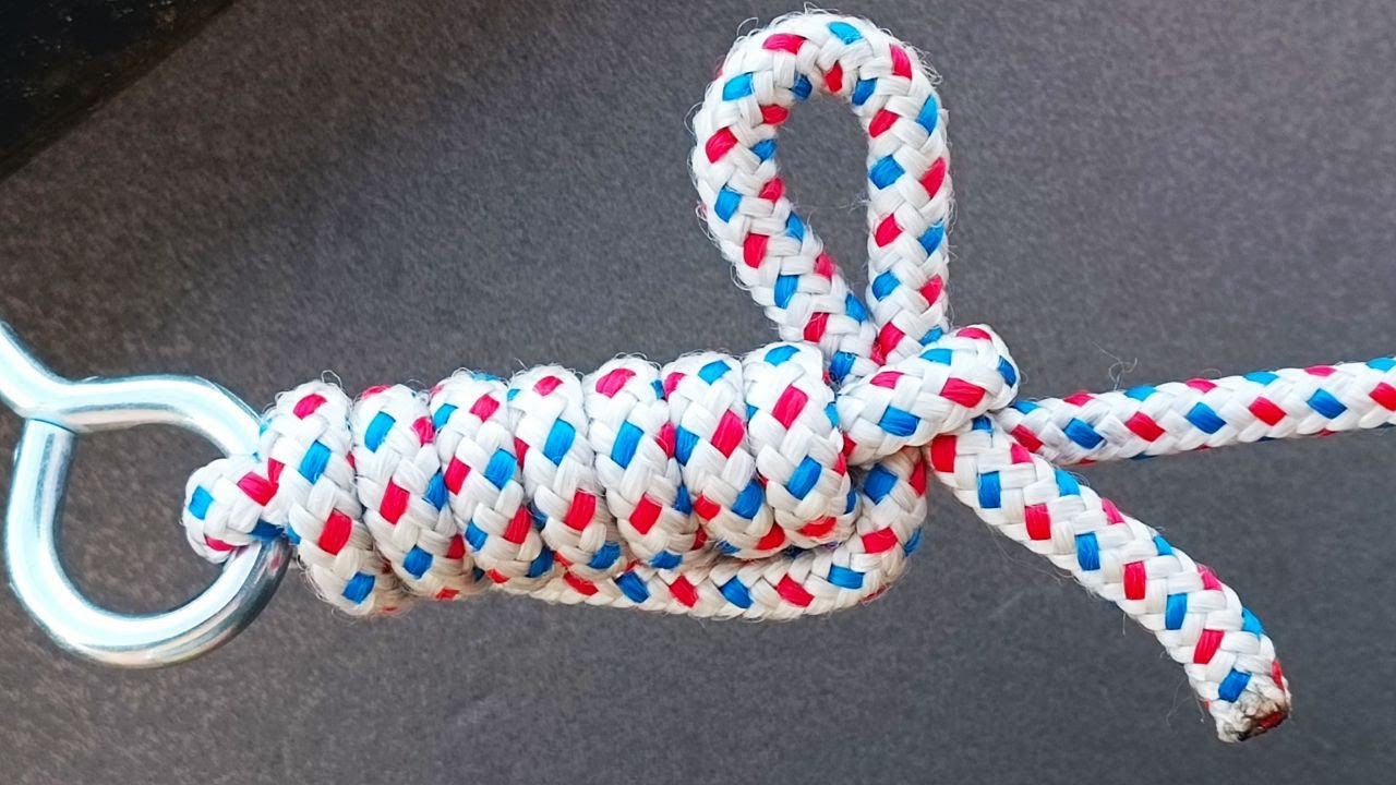 Super powerful! A knot that cannot be broken. / how to tie a strong ...