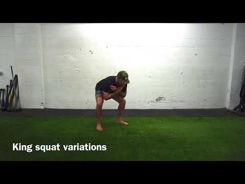 King Squat Variations - YouTube
