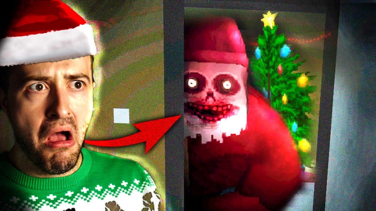 Hungry Lamu except Santa BROKE in my house... (Santy is Home - All Endings) - YouTube