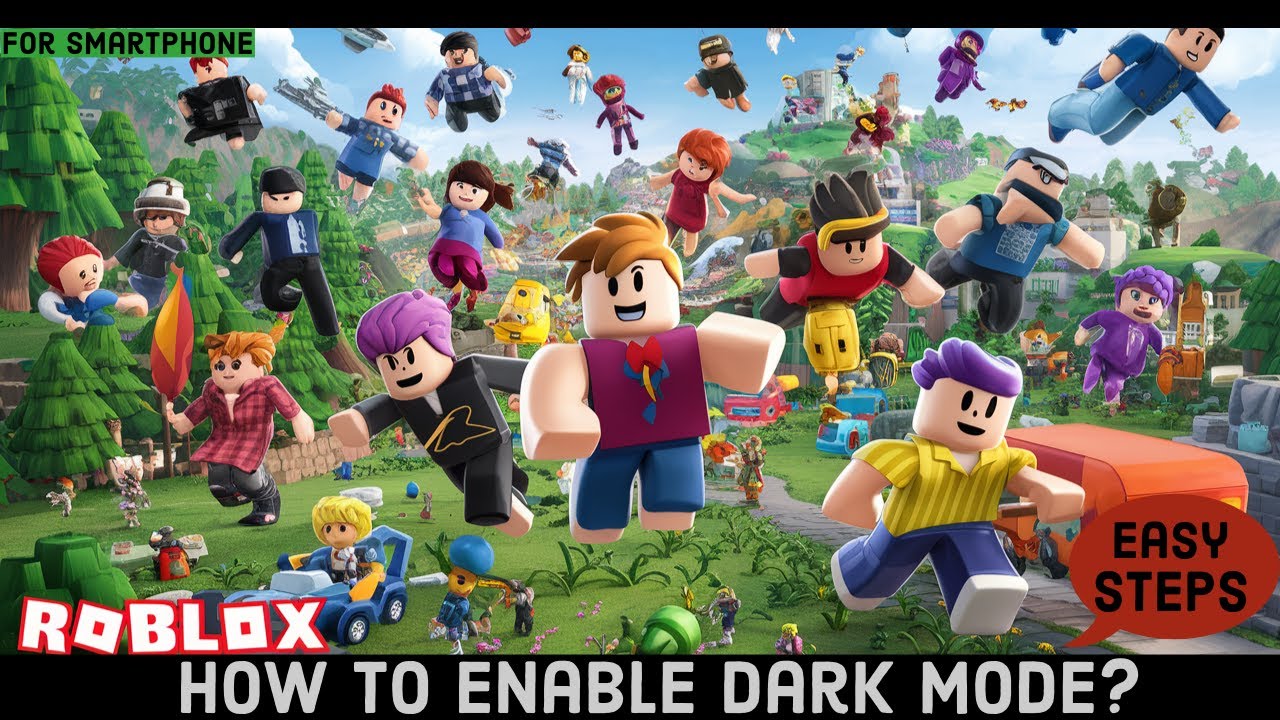 How to Enable Dark Mode in Roblox? Dark Mode Mastery: A Guide for ...