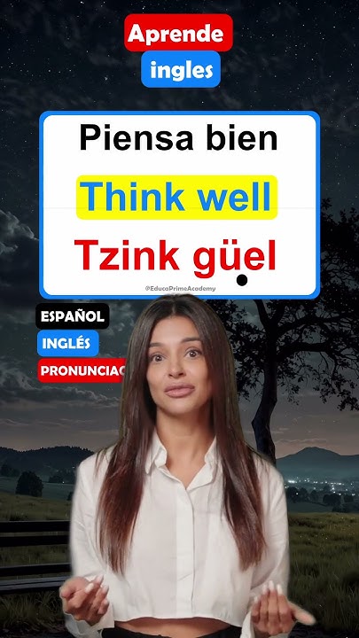 APRENDE A DECIR... EN INGLÉS ! 🔝#ingles #pronunciaemingles #aprenderinglés #aprenderingles # ...