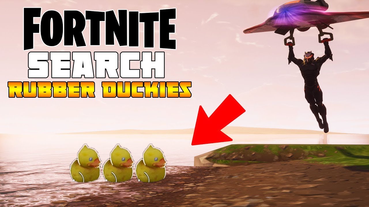 Fortnite 'Search Rubber Duckies' All Locations! (Week 3 Challenges ...