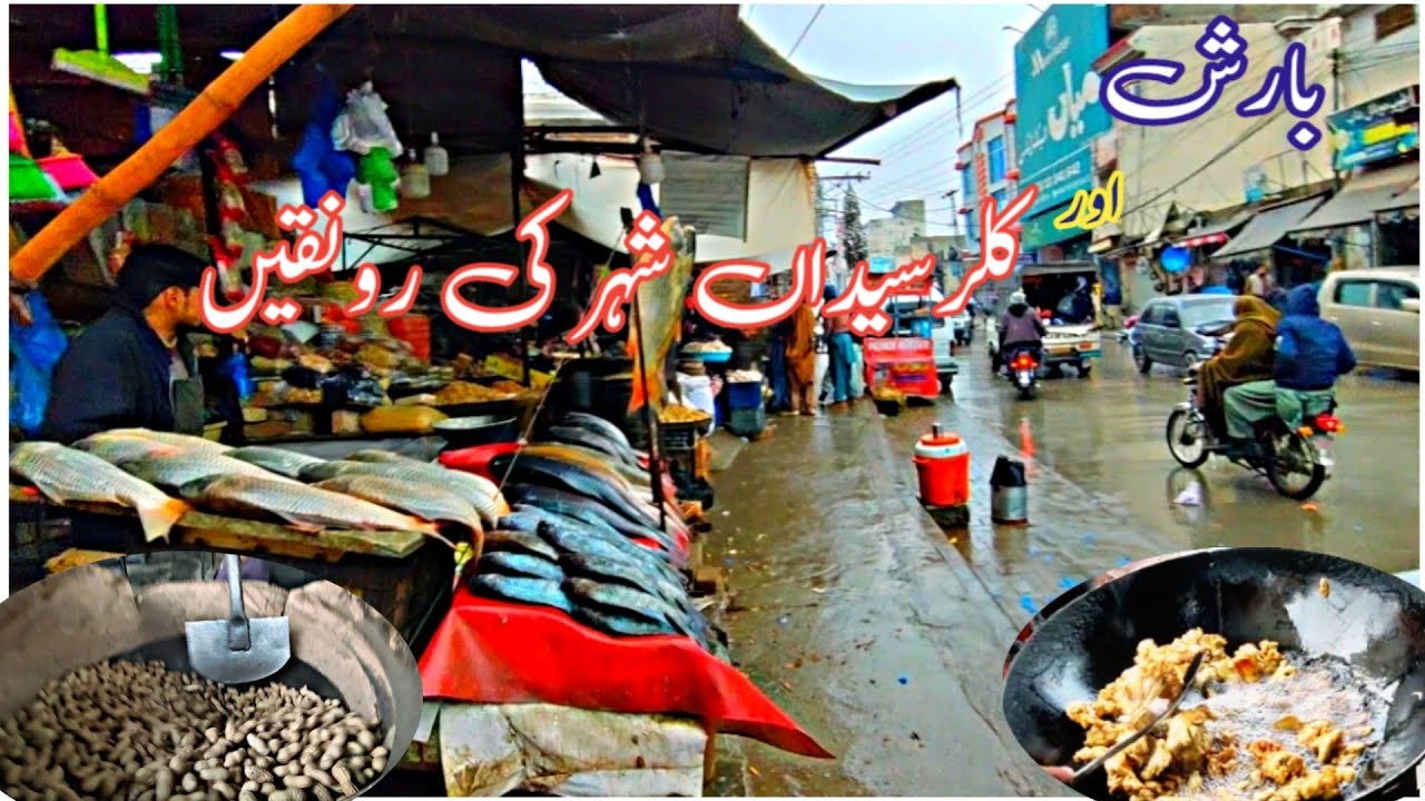 Kallar Syedan||January Ki Barish Aur Kallar Syedan ki Ronaqain||Bazaar ...