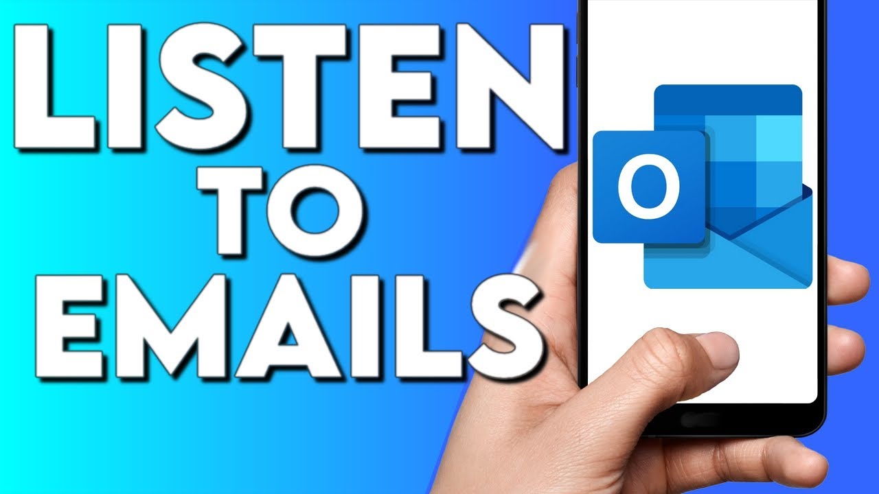 How To Listen and Play Emails on Microsoft Outlook Email Mobile App ...