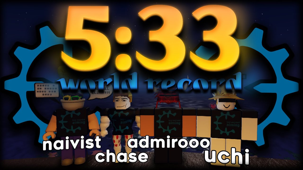 [ROBLOX: Grace] SPEEDRUN 5:33 WORLD RECORD - YouTube