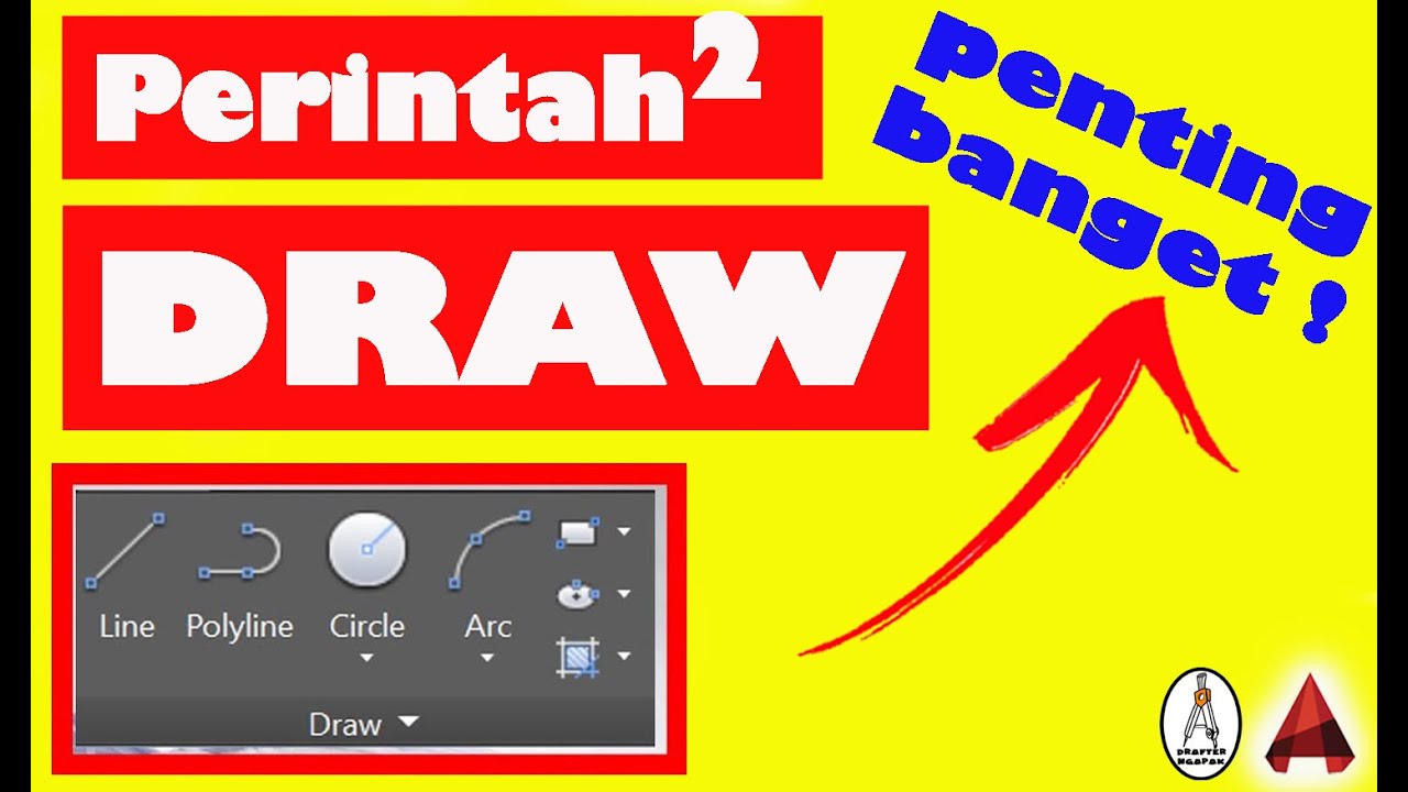 Autocad Tutorial Untuk Pemula ( Tutorial Menu Draw Toolbar pada Autocad ...