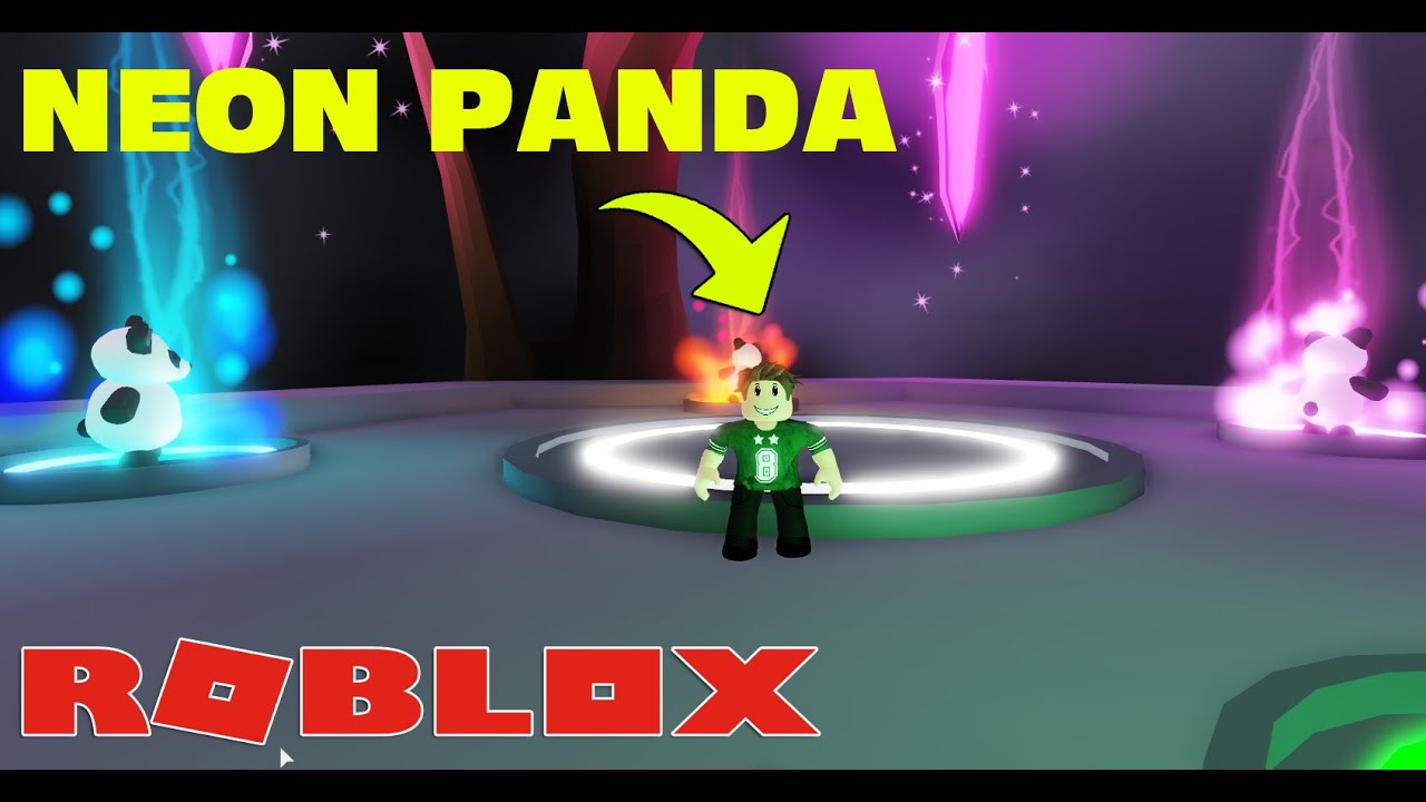 NEON PANDA KOMMT IMMER NÄHER ADOPT ME - Roblox [Deutsch/HD] - YouTube
