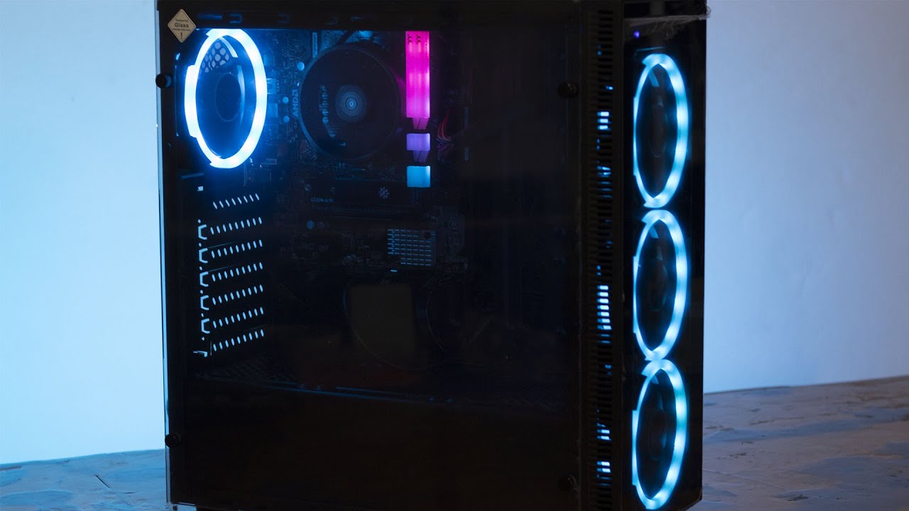 AMD Ryzen 3 3200G + 16GB de RAM Dual Channel - PC BUILD - GAMING TEST ...