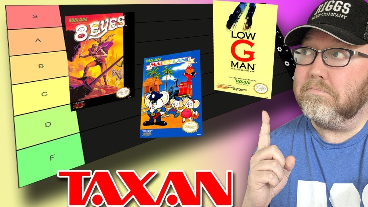 I Ranked Every TAXAN game on NES - YouTube