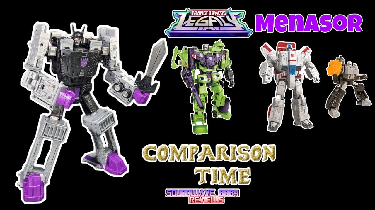It's All About Scale: Legacy Menasor Comparison Time Review - YouTube