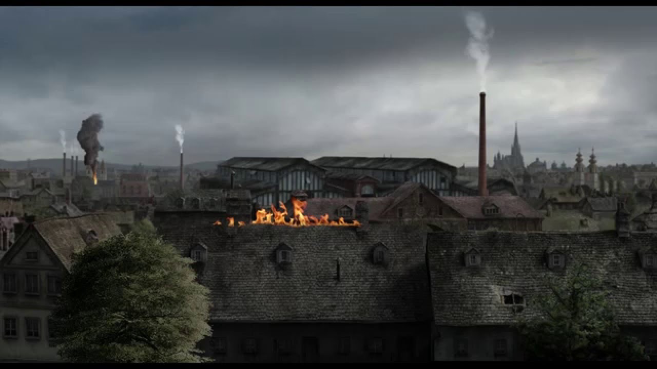 Matte Painting Shot - After Effect - YouTube