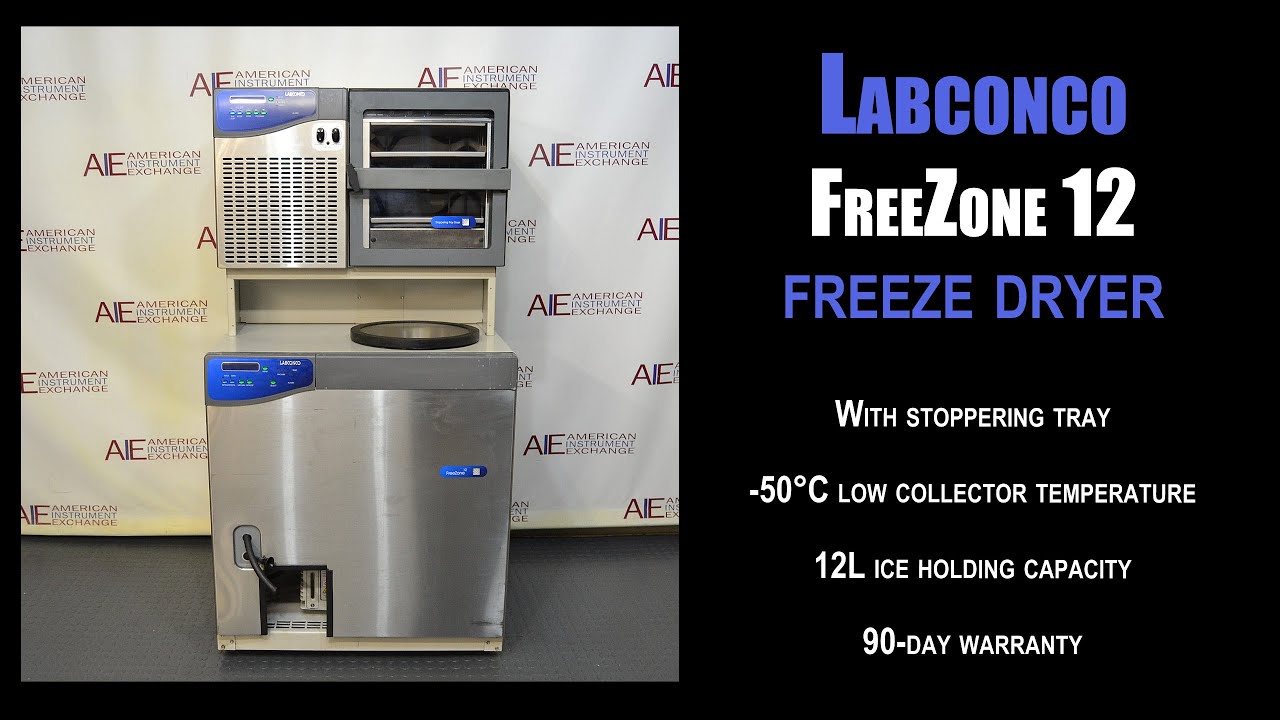 Labconco FreeZone 12 L Console Freeze Dry System with Stoppering Tray ...