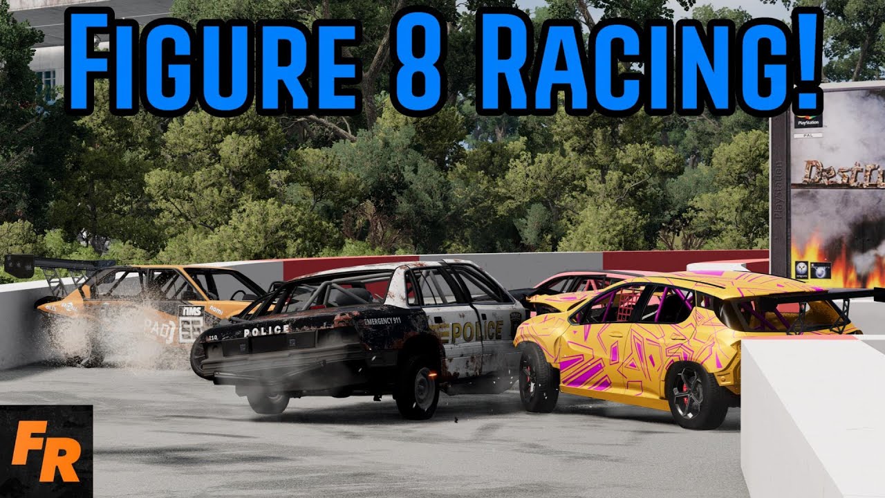 Building And Racing Custom Derby Cars On BeamNG Drive Multiplayer - YouTube