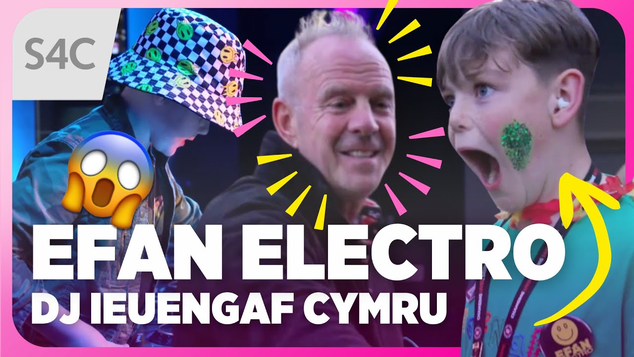 Efan Electro: DJ Ieuengaf Cymru | Wales' youngest DJ meets his hero ...