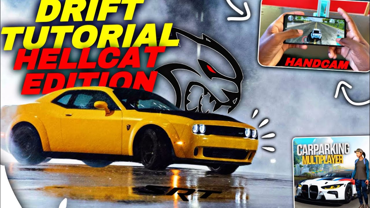 How To DRIFT A Hellcat Like A Pro Car Parking Multiplayer! (Hand Cam ...