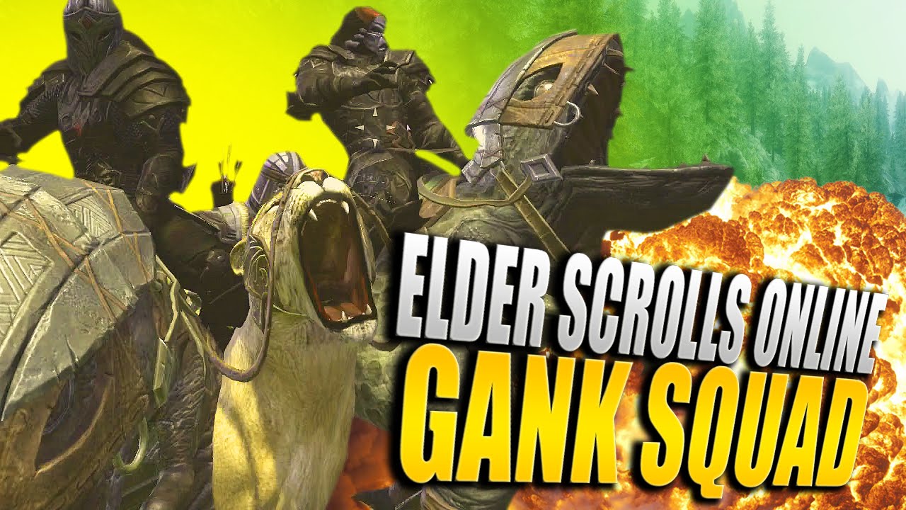 GANK SQUAD - Ser Winter Plays The Elder Scrolls Online (ESO PVP XBOX ...