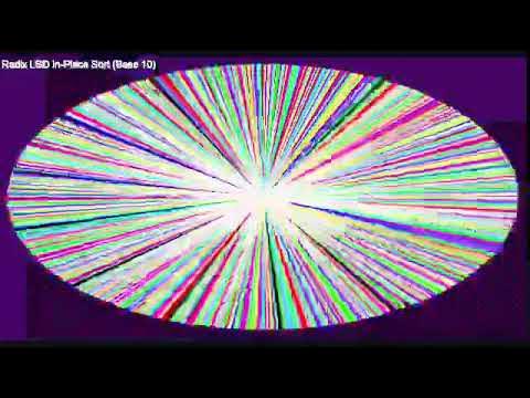 radix lsd in-place sort (base 10) be like - YouTube