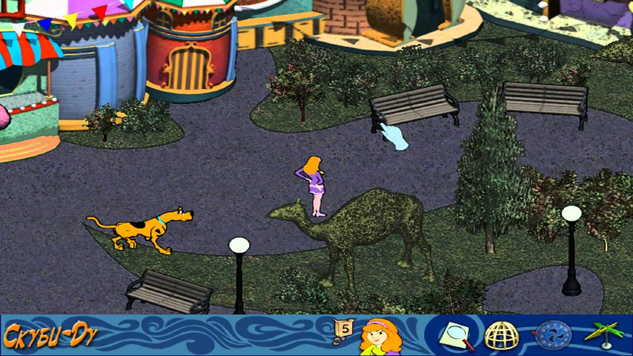 Scooby-Doo! Mystery of the Fun Park Phantom walkthougt Russian! - YouTube