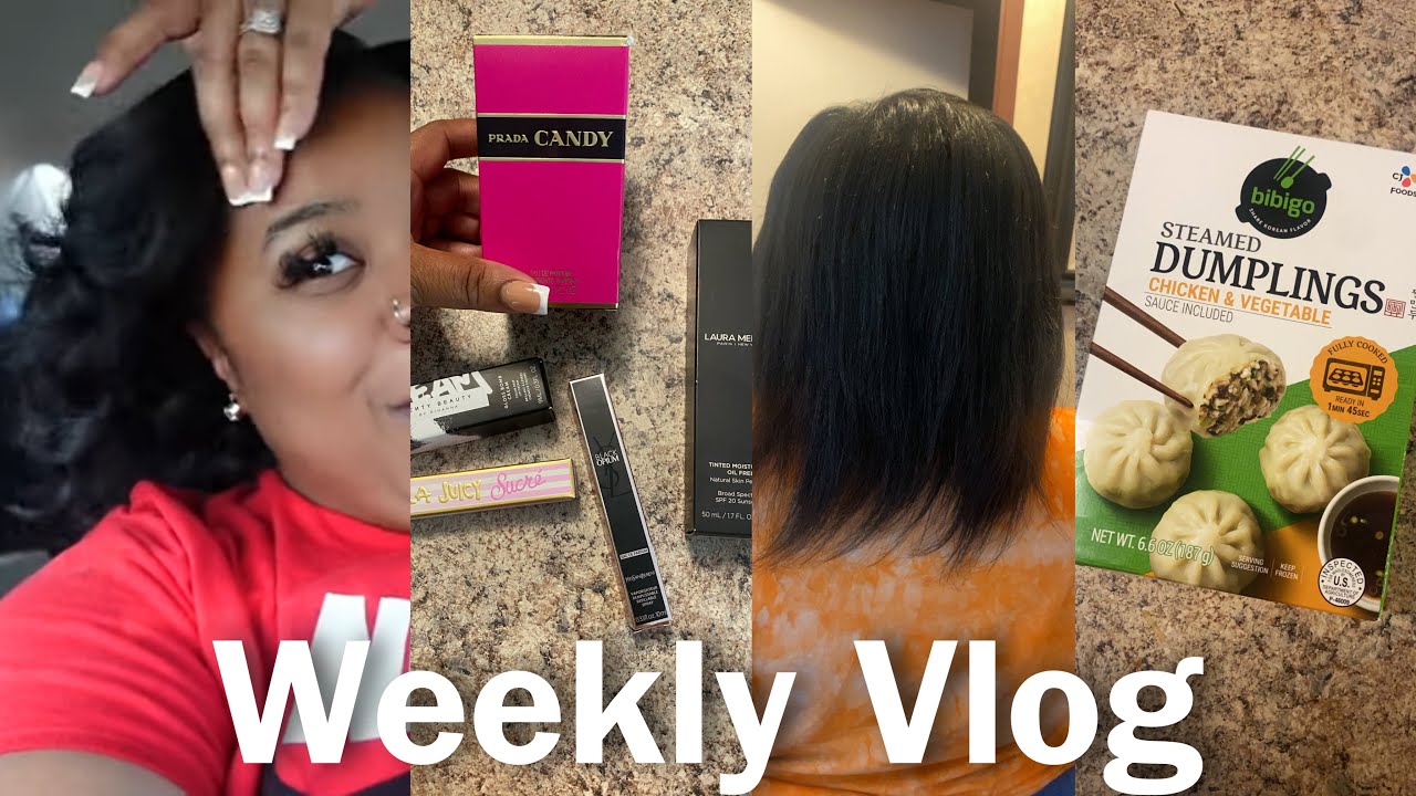 WEEKLY VLOG: Trying TikTok Viral Dumplings | Getting A Perm After ...