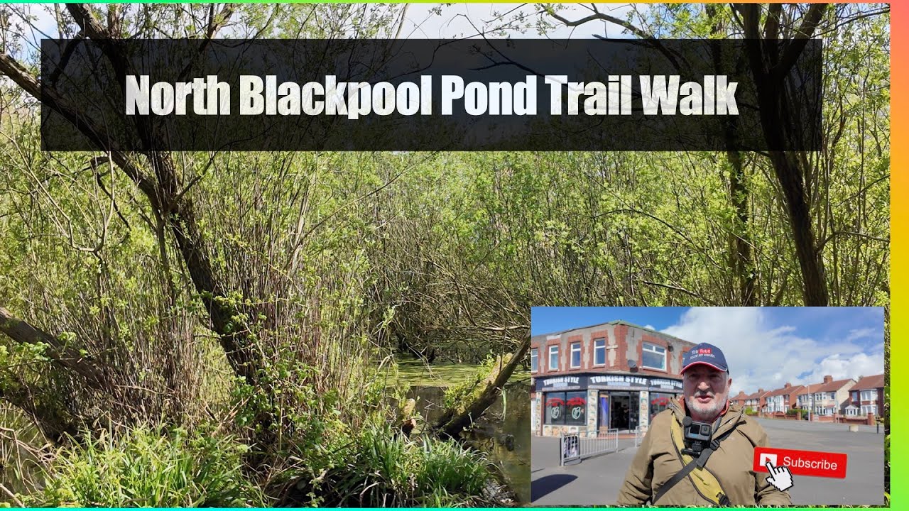 North Blackpool Pond Trail Walk - YouTube