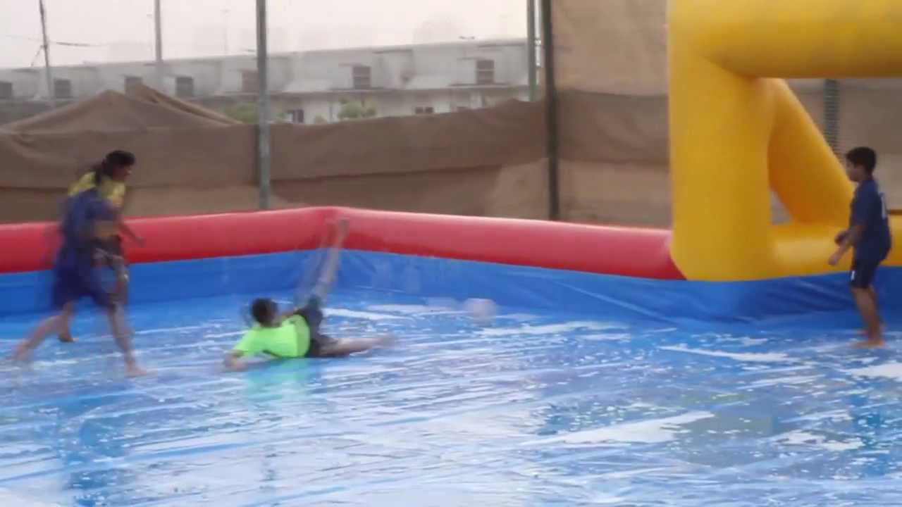 Harshil & Friends at Soapy Football.mov - YouTube