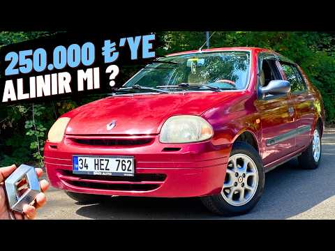 250.000 TL'YE İLK ARABA | MANTIKLI MI ? RENAULT CLİO 1.4 RNA İNCELEDİM ! | POV SÜRÜŞ
